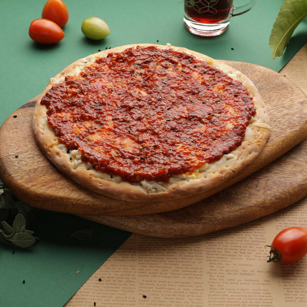 Manakish Muhammara with Cheese | A delicious combination of sweets and ...