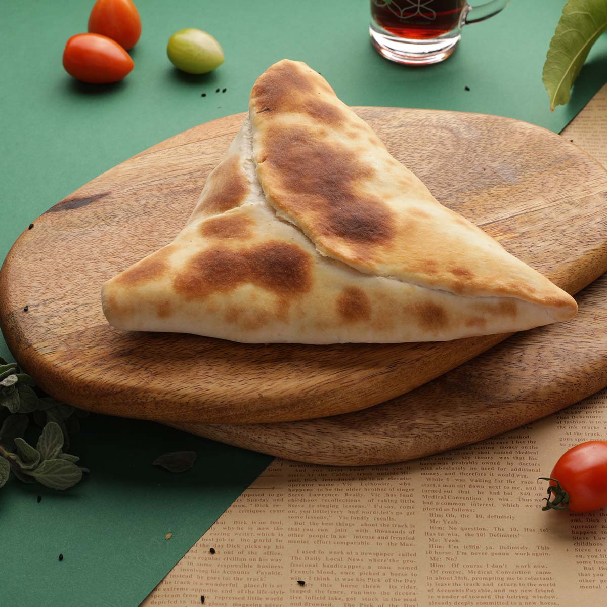 Spinach Manakish | A healthy option with a rich and distinctive flavour ...